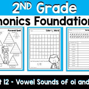 Phonics Foundations Level 2 Unit 12 Phonics Word Work Packet - Etsy