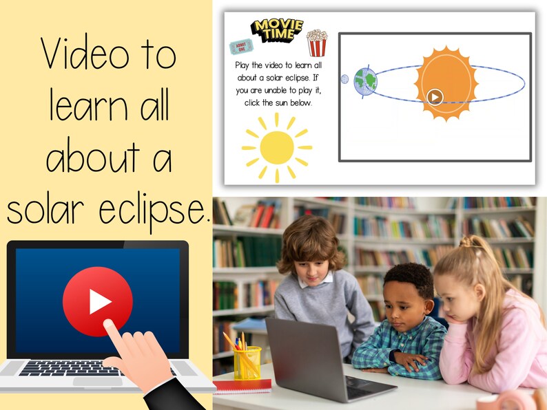 Solar Eclipse Worksheets and Activities, Astronomy for Kids, Science ...