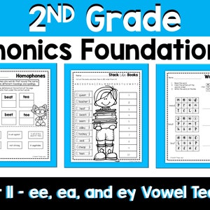 Phonics Foundations - Level 2 Unit 11 Phonics Word Work Packet - Etsy