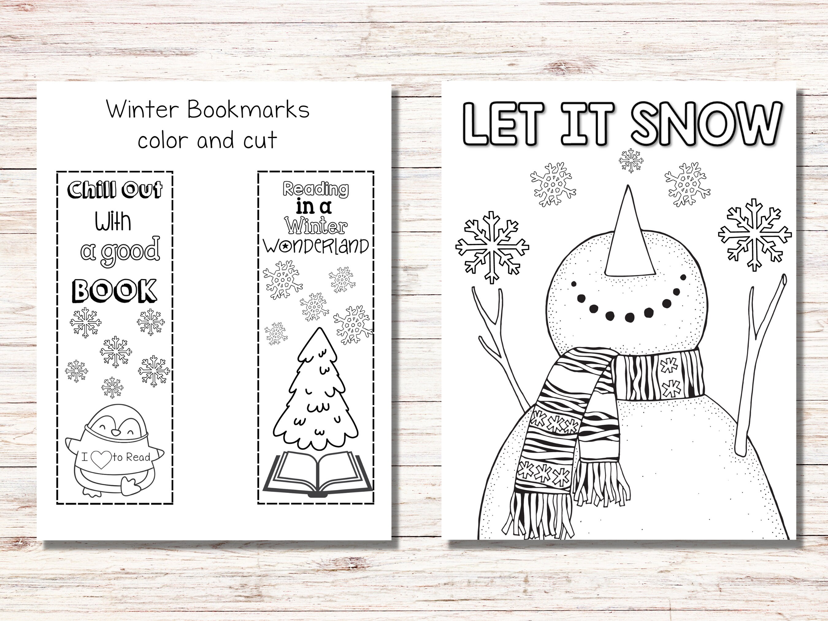Winter Activities Book / Printable Winter Games for Kids / Winter Games ...