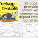 Turkey Trouble Companion Pack - Print and Digital Thanksgiving ...