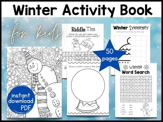 Actividades De Invierno Imprimibles