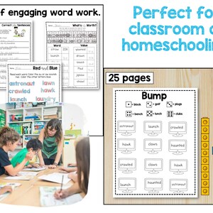 Phonics Foundations - Level 2 Unit 16 Phonics Word Work Packet - Etsy