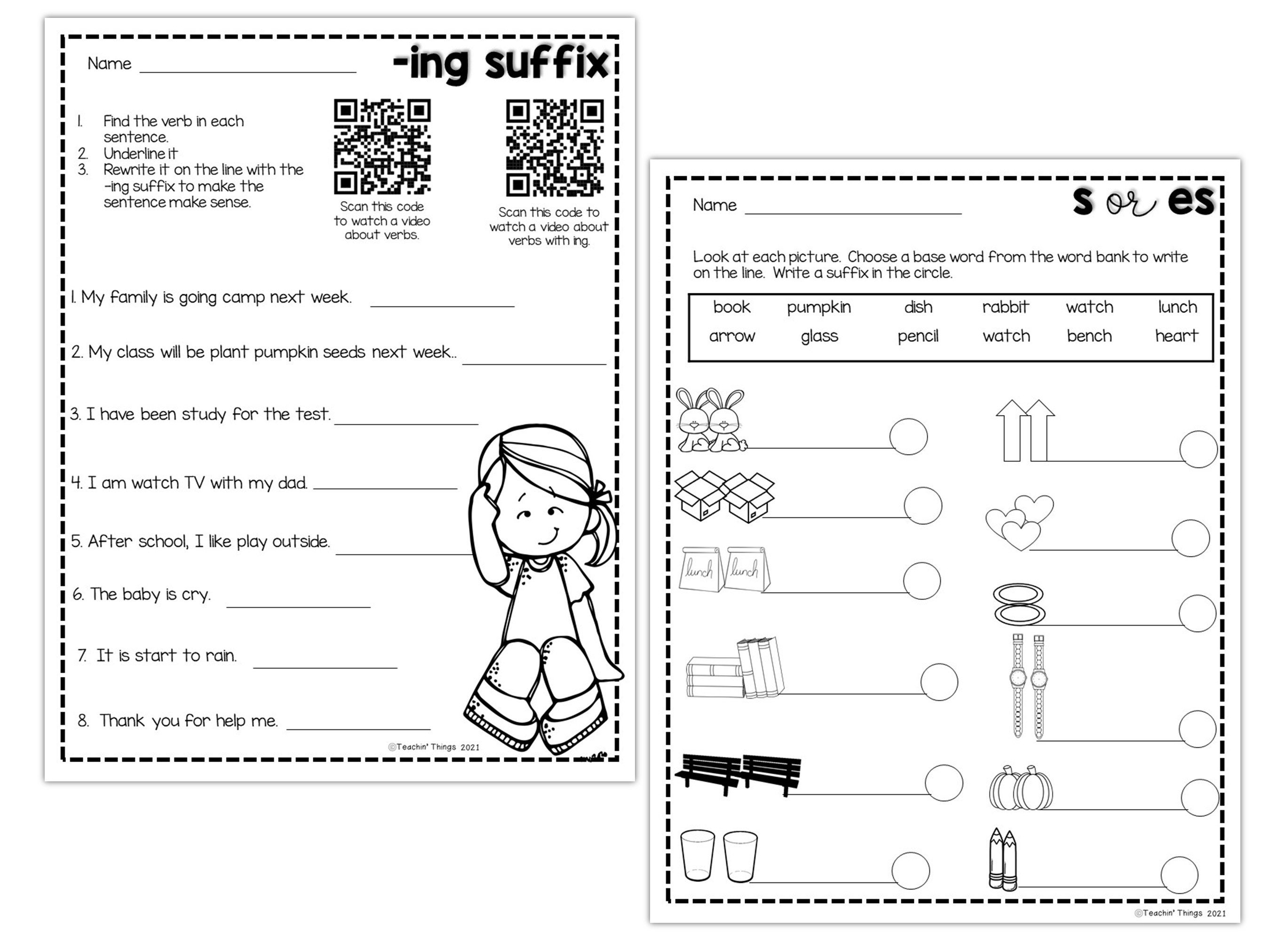 Phonics Foundations - Level 2 Unit 4 Phonics Word Work Packet - Etsy