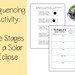 Solar Eclipse Worksheets and Activities, Astronomy for Kids, Science ...