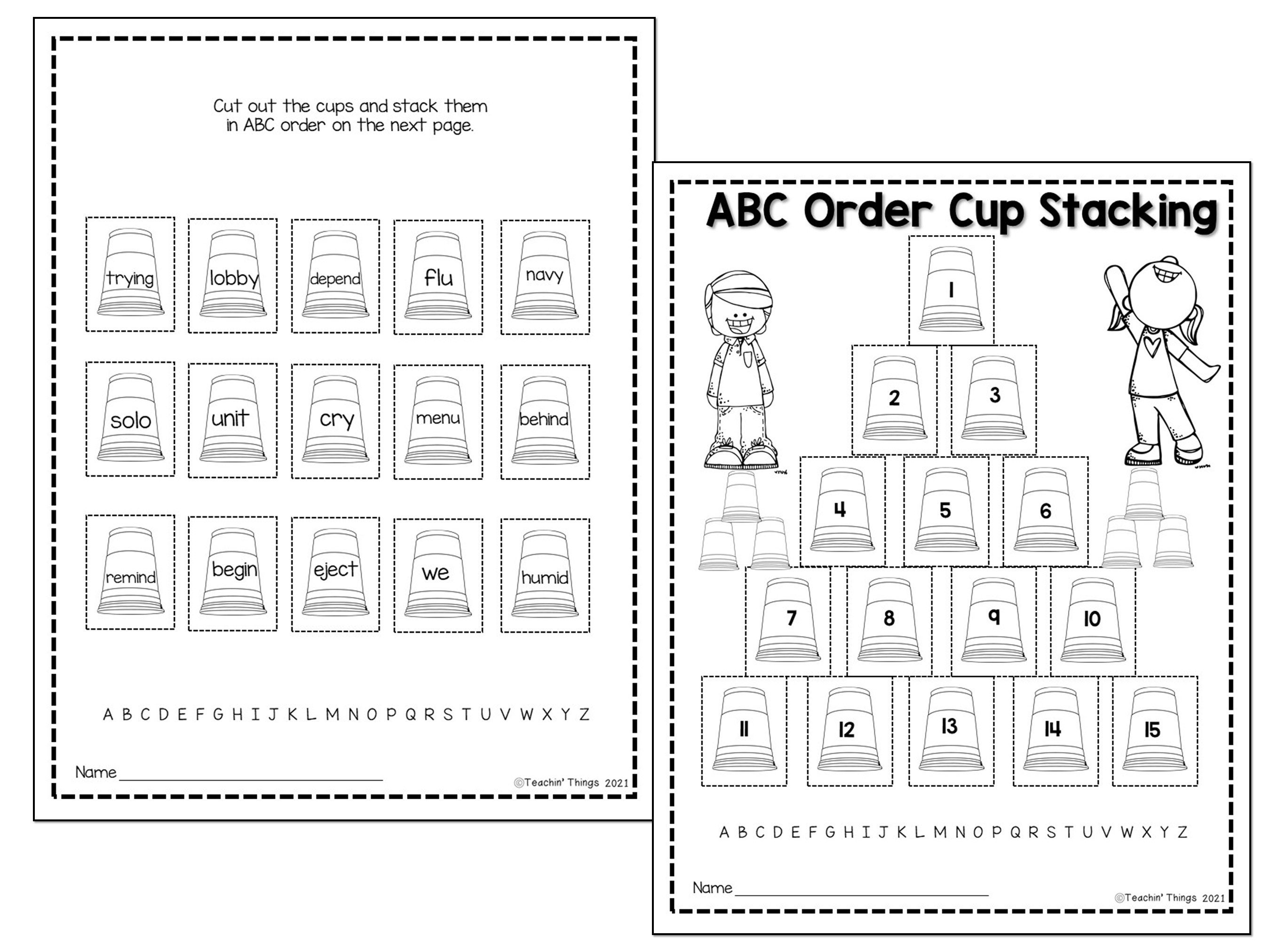 Phonics Foundations Level 2 Unit 7 Word Work Packet - Etsy