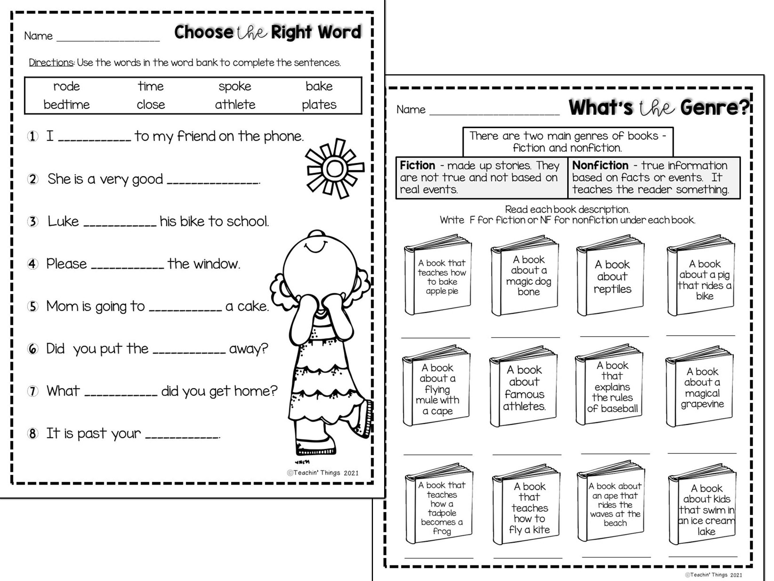 Phonics Foundations - Level 2 Unit 6 Phonics Word Work Packet/vowel ...