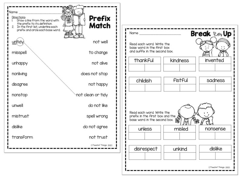 Phonics Foundations Level 2 Unit 7 Word Work Packet - Etsy