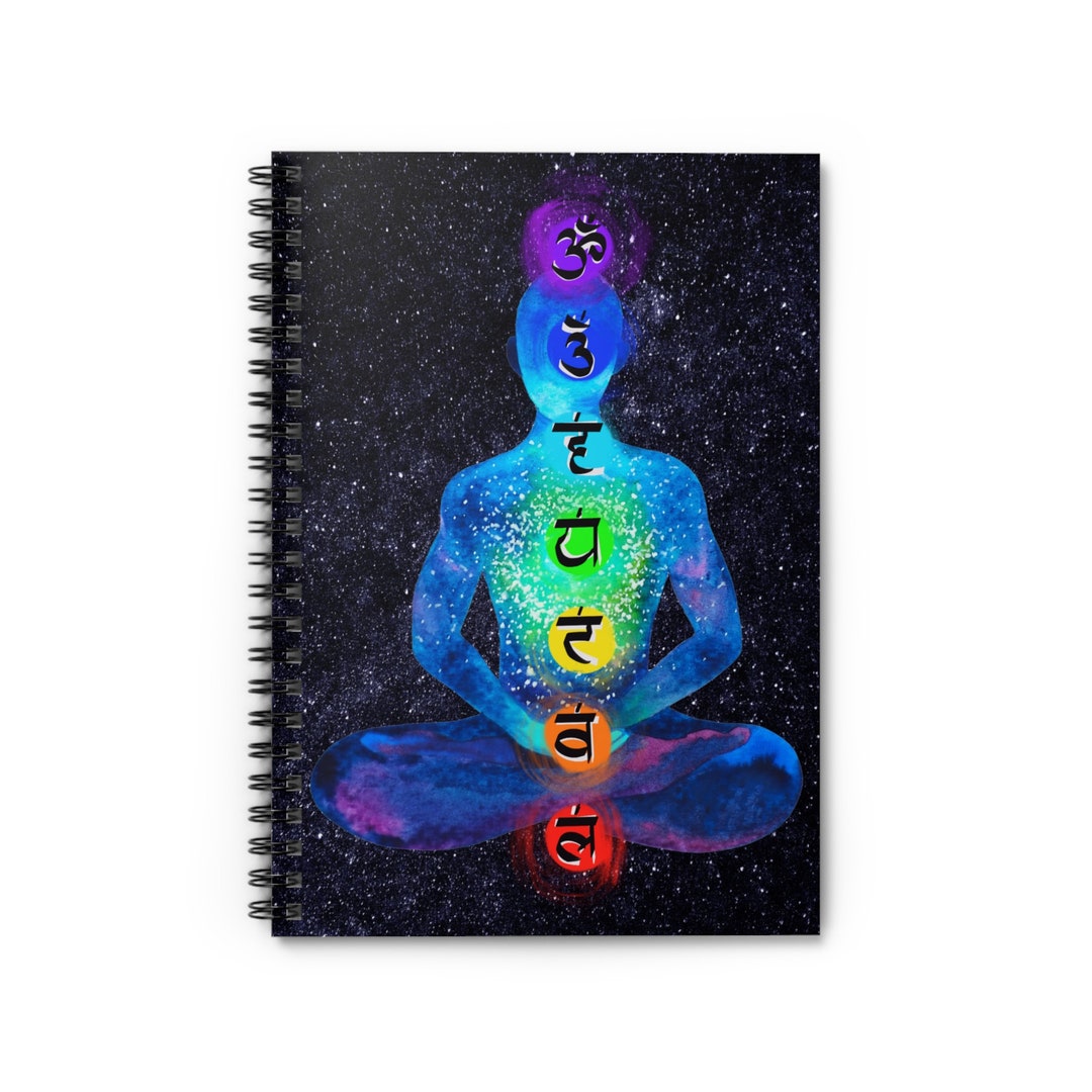 Chakra Notebook, Healing Notebook, Spiritual Journal, Chakra Journal ...