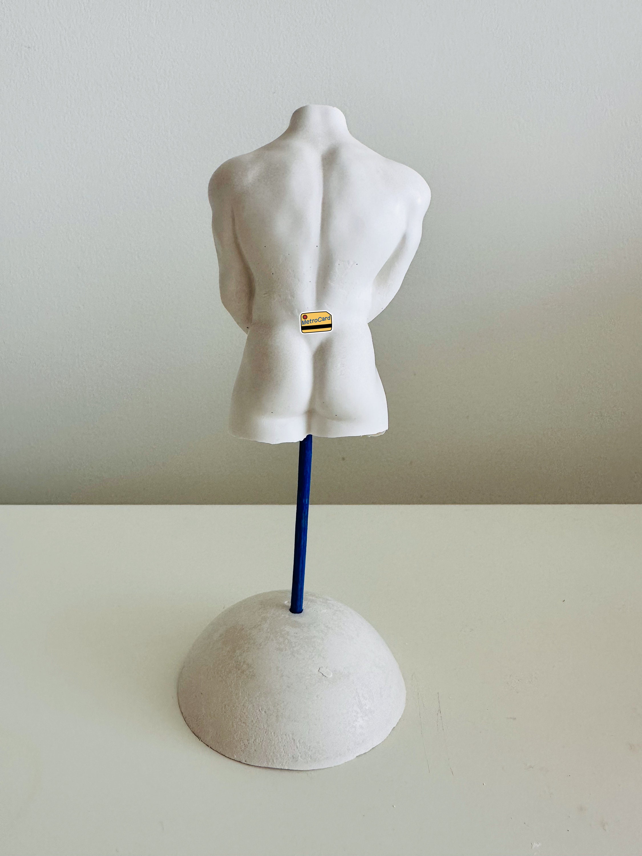 Concrete Male Torso Sculpture With Tattoo Options - Etsy