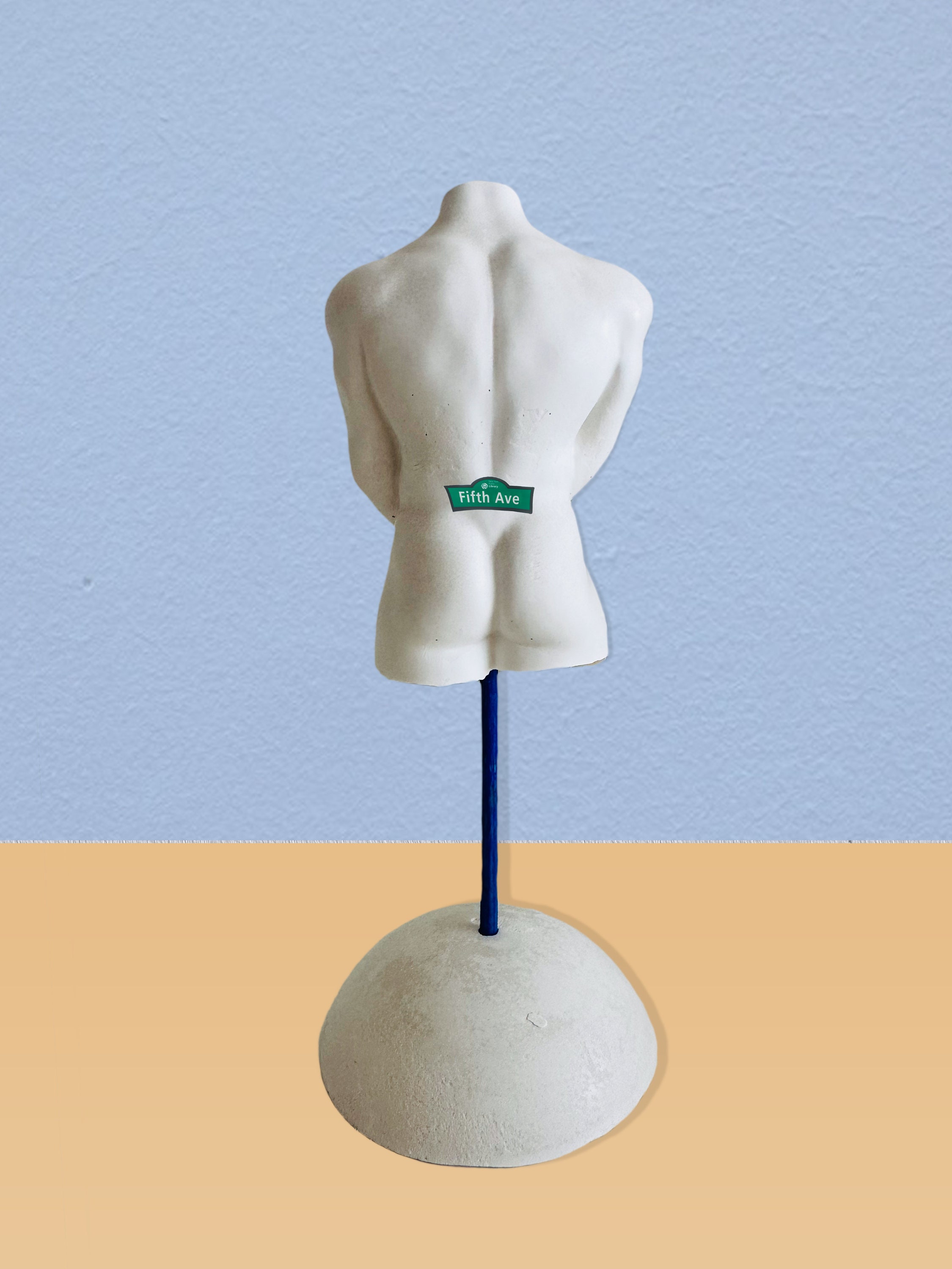 Concrete Male Torso Sculpture With Tattoo Options - Etsy