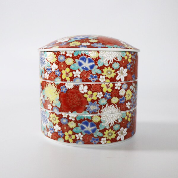 Japanese Porcelain Bento Box - Etsy