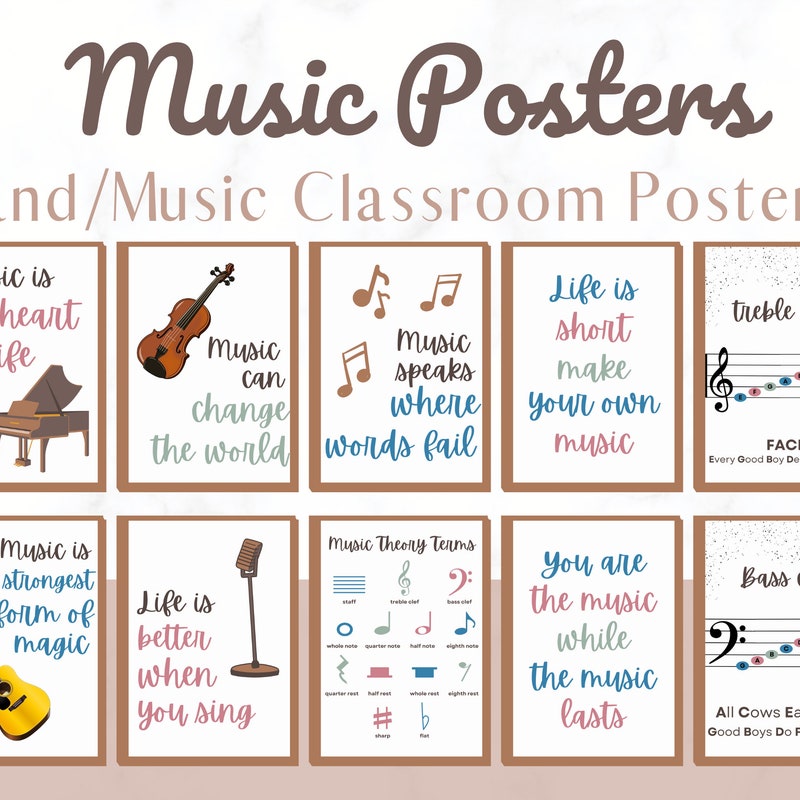 Music Classroom - Etsy