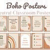 Growth Mindset Posters Classroom Posters Neutral Boho Posters Classroom ...