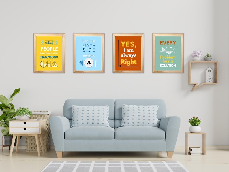 Funny Math Posters, Math Class Decor, Math Teacher, Math Classroom ...