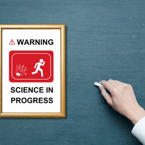 Funny Science Classroom Decor | Funny Science Posters | Science ...