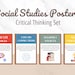 Social Studies Posters, Critical Thinking Posters, History Posters ...