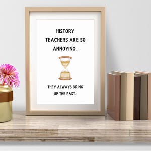 History Classroom Decor Funny History Posters Social Studies Classroom ...