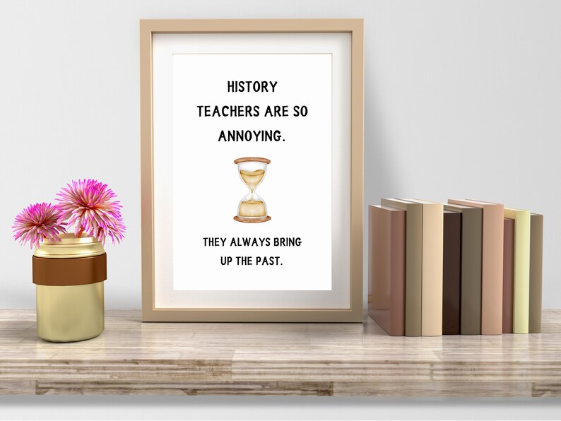History Classroom Decor Funny History Posters Social Studies Classroom ...