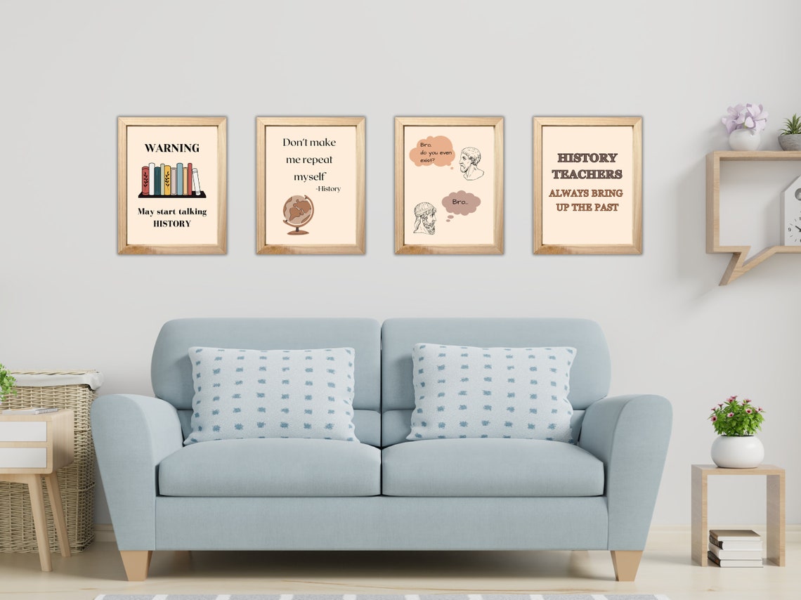 History Classroom Decor | Funny History Posters | Social Studies ...