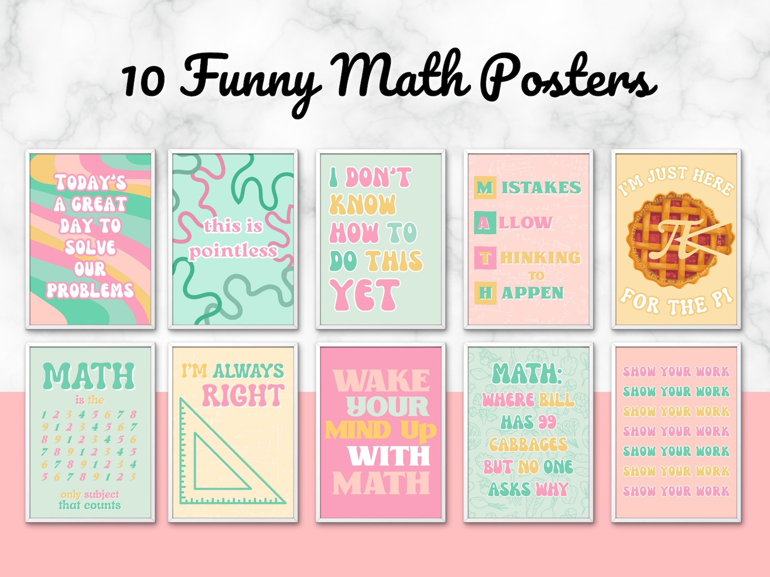 Funny Math Posters, Math Class Decor, Math Teacher, Math Classroom ...