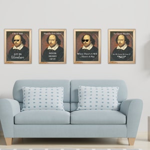 Funny Shakespeare English Classroom Poster, Funny English Classroom ...
