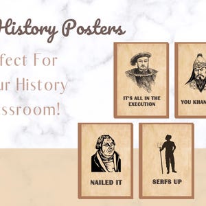 Funny History Posters, Ancient History Joke Posters, World History ...