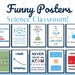 Funny Science Classroom Decor | Funny Science Posters | Science ...
