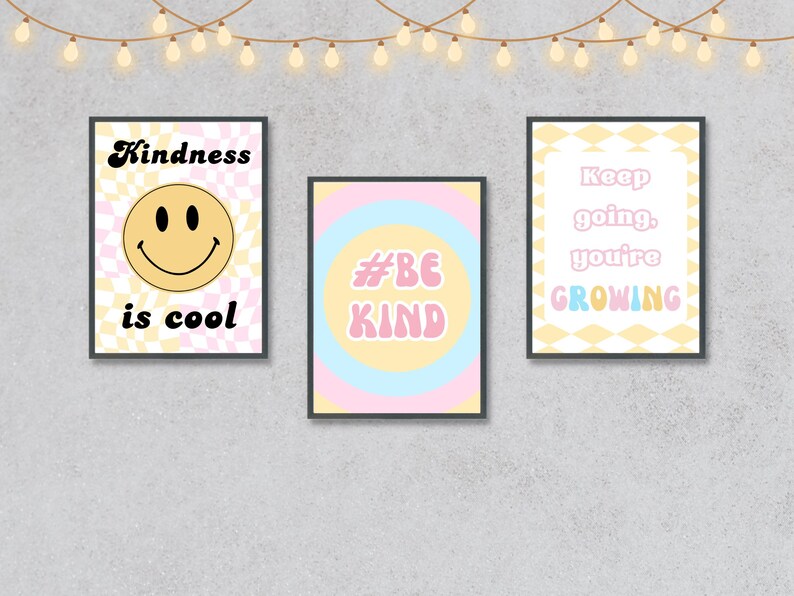 Growth Mindset Retro Posters, Classroom Posters, Elementary Classroom ...