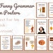 10 Funny English Classroom Posters Printable, Grammar Punctuation ...