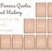 History Classroom Decor, History Quotes, Famous History Quotes, Social ...