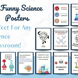 Funny Science Classroom Decor | Funny Science Posters | Science ...
