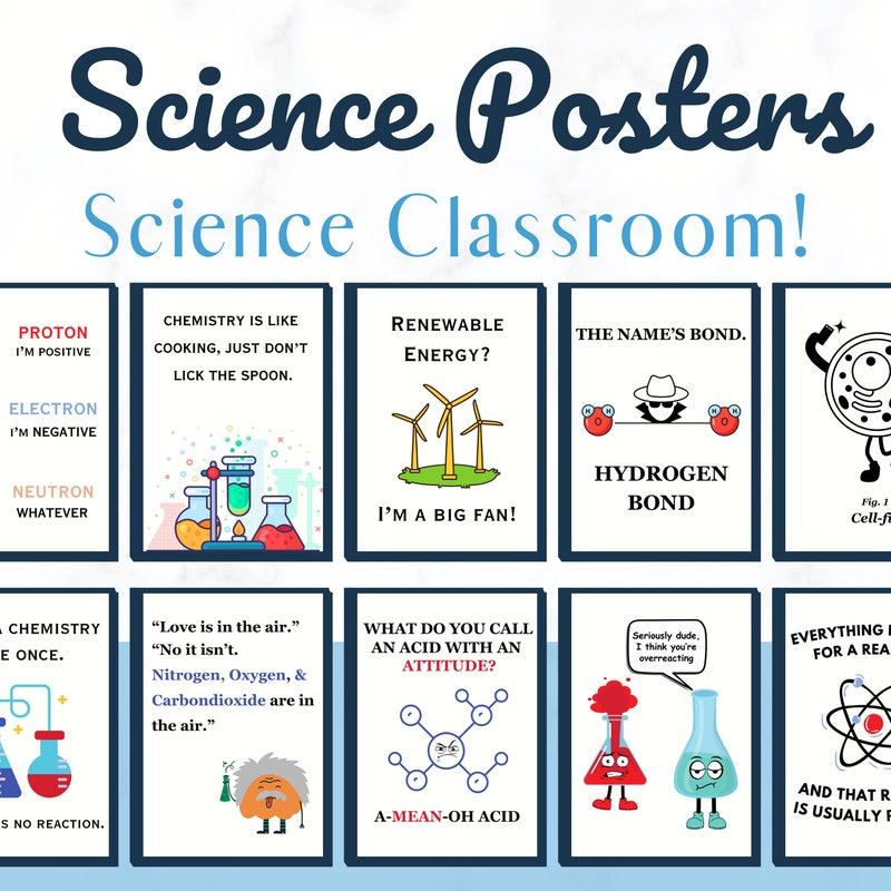 Science Poster - Etsy