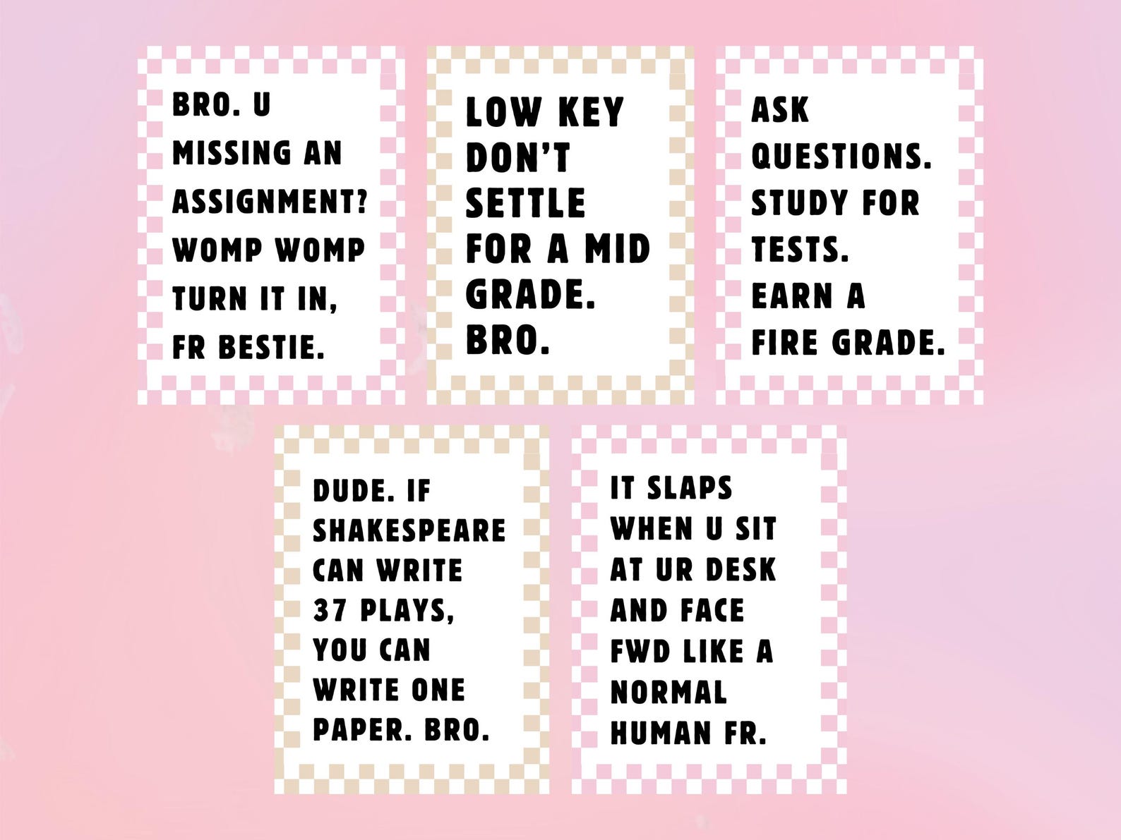 Sarcastic Funny Classroom Posters, Middle School Teacher Posters, High ...