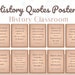 History Classroom Decor, History Quotes, Famous History Quotes, Social ...