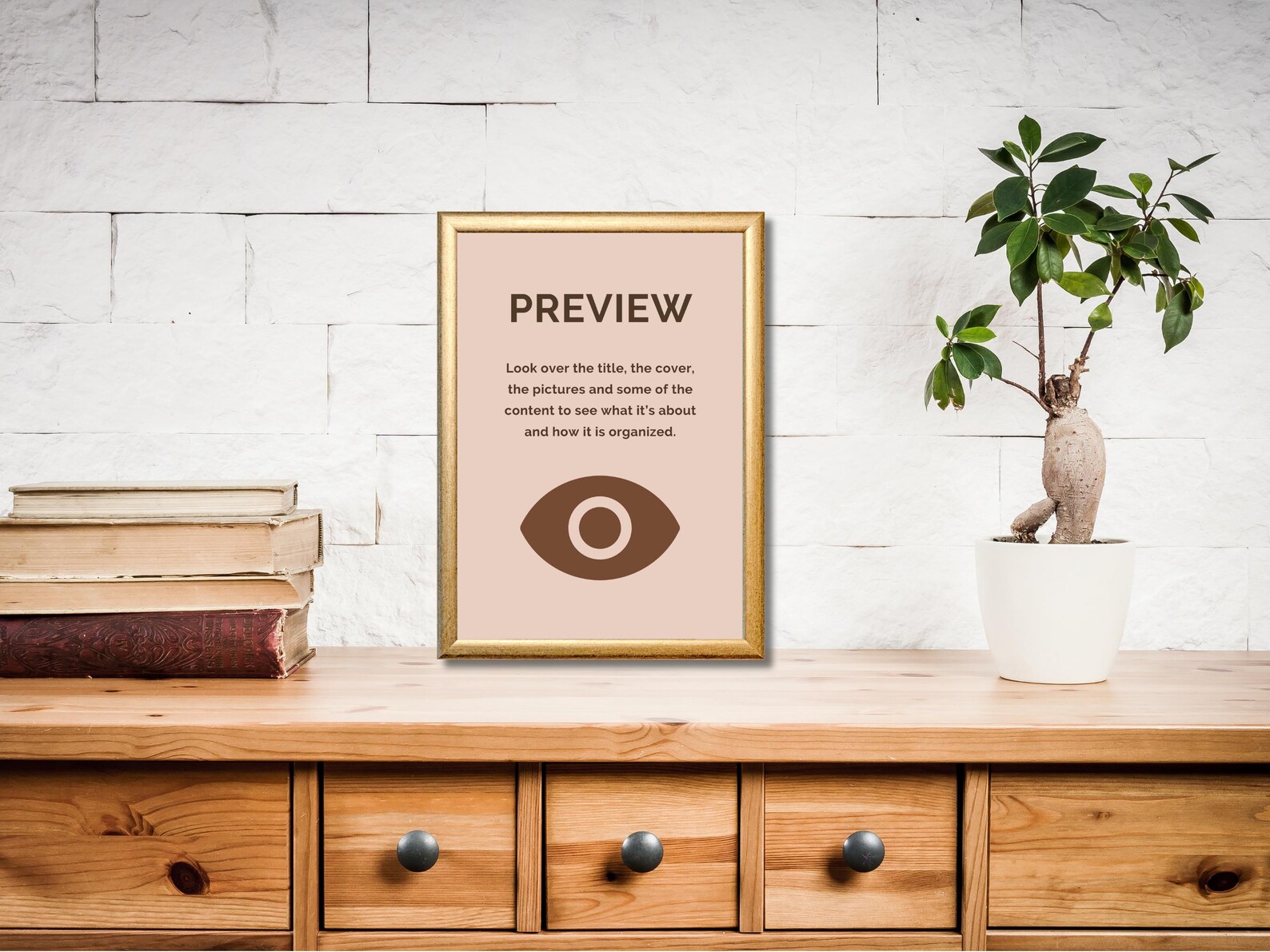 8 Reading Strategies Classroom Posters, English Literary Wall Art ...