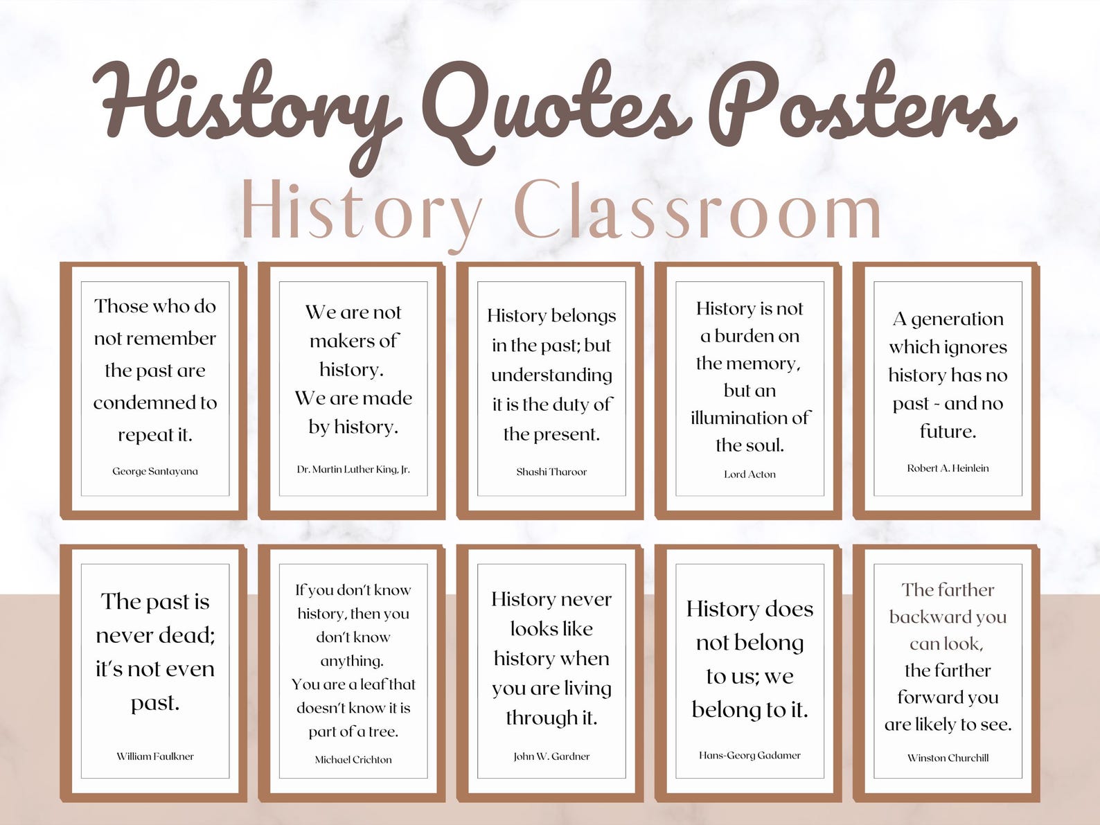 History Classroom Decor, History Quotes, Famous History Quotes, Social ...