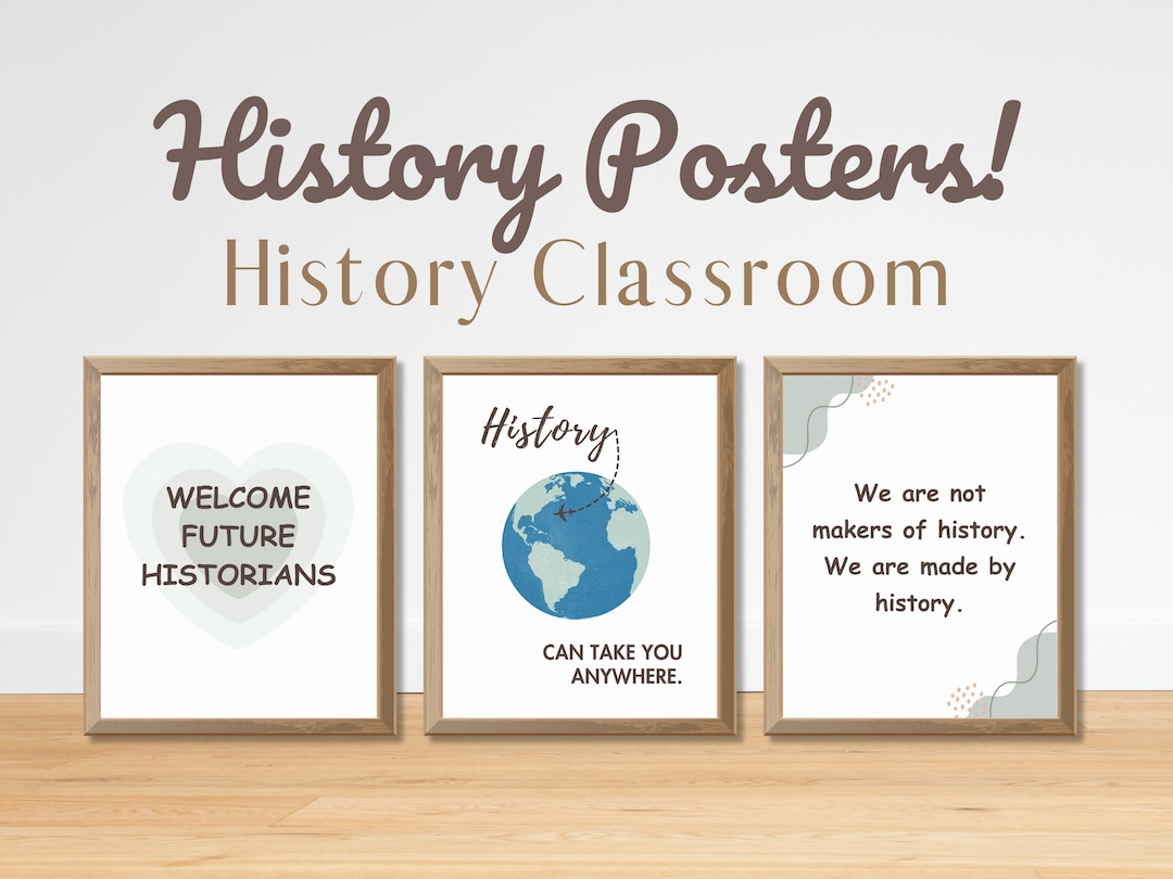 History Classroom Decor, History Posters, Social Studies Classroom ...