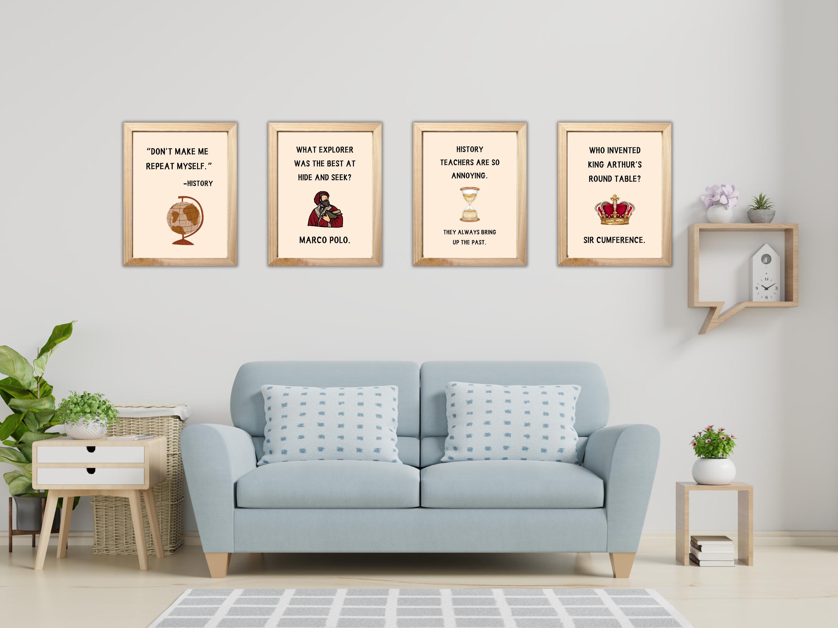 History Classroom Decor | Funny History Posters | Social Studies ...