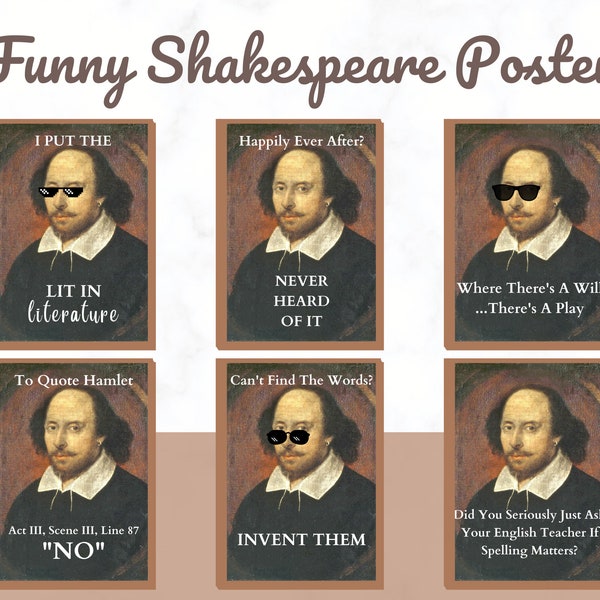 Funny Posters Etsy
