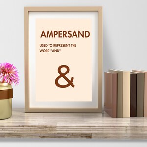 Punctuation English Classroom Posters Set of 12 Boho - Etsy