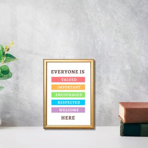 Inclusive Posters, Pride Month Printable Posters, LGBTQ Poster Decor ...