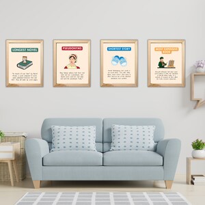 English Posters, Literary Facts Posters, English Classroom Decor, ELA ...