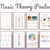 Music Classroom | Music Notes Poster | Music Education | Music Theory ...