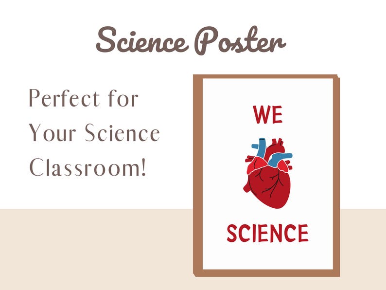 Funny Science Poster, Science Posters, Biology Poster, Human Anatomy ...