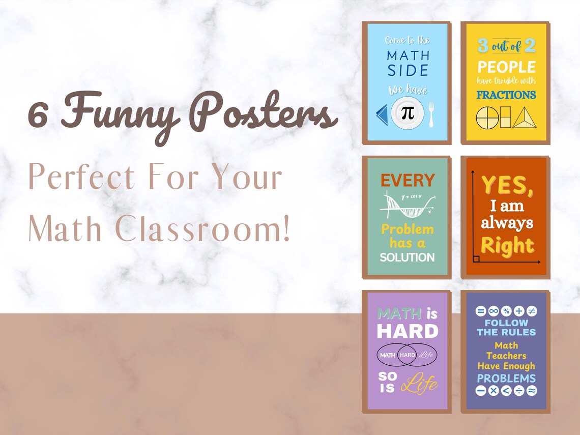 Funny Math Posters, Math Class Decor, Math Teacher, Math Classroom ...