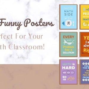 Funny Math Posters, Math Class Decor, Math Teacher, Math Classroom ...