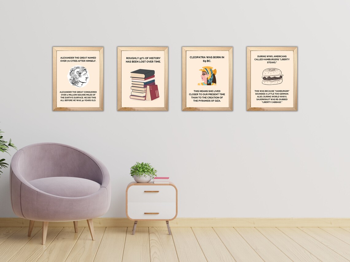 History Classroom Decor, 20 Funny History Posters, Social Studies ...