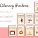 Elements of a Novel | Literary Posters | English Literature Wall Art ...
