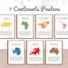 7 Continents Printable Posters, Geography Posters, Geography Classroom ...